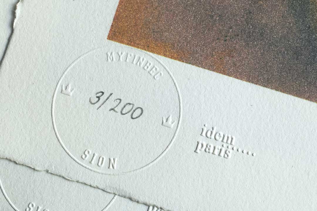 myFINBEC - Sainer Etam Cru signed lithograph art print